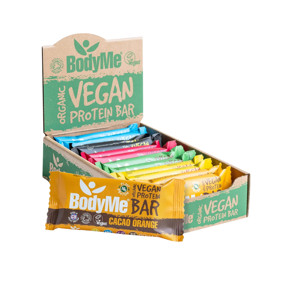 BodyMe Vegan Protein Bars – Glowing Healthy